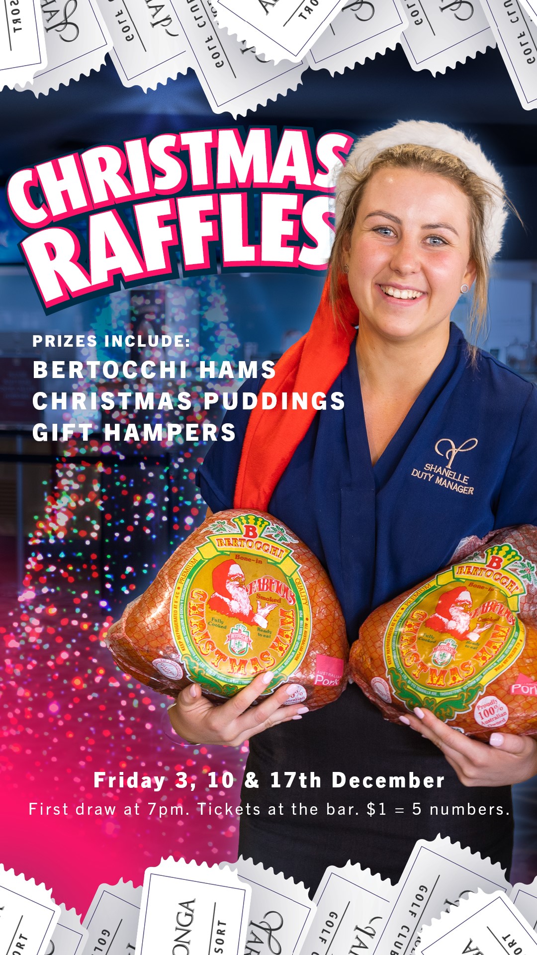 Christmas Raffles - Yarra Golf