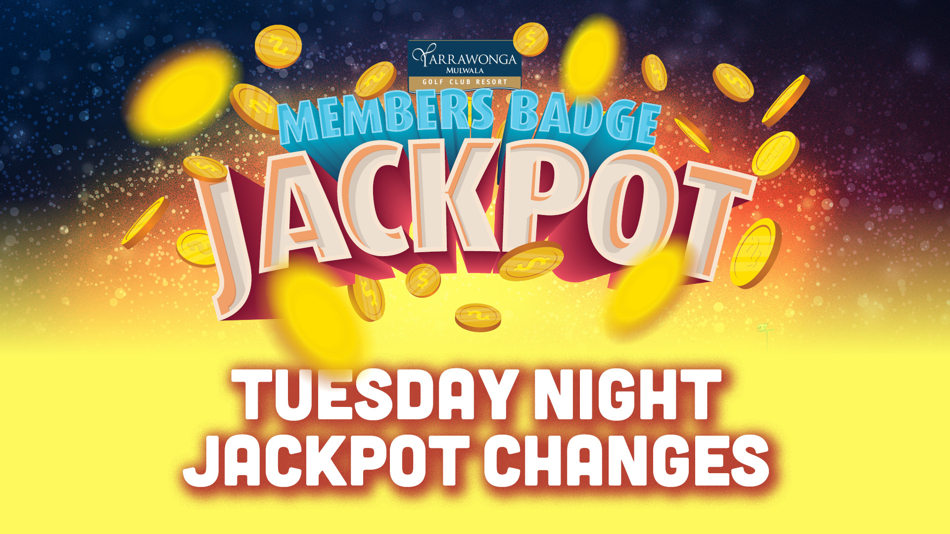 Tuesday Jackpot Changes Yarra Golf